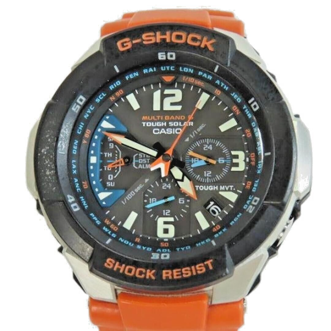 CASIO G-SHOCK Sky cockpit radio solar GW-3000M-4A | eBay