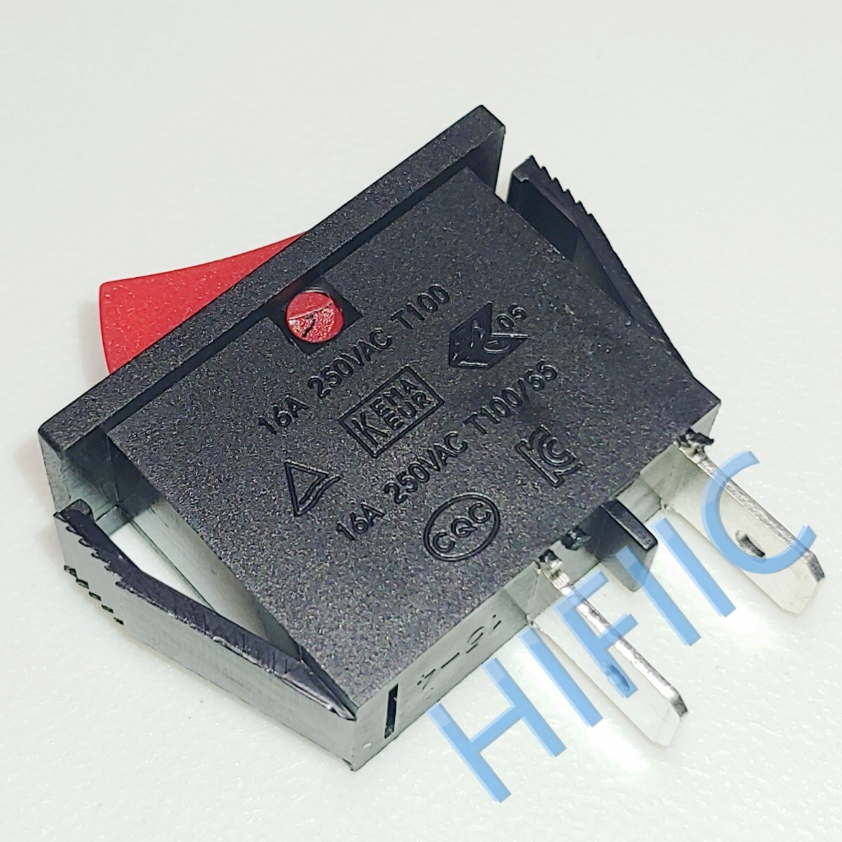 SOKEN RK1-15 Rocker Switch 16A 125/250VAC T100/55 2 Pins 2 Positions ...