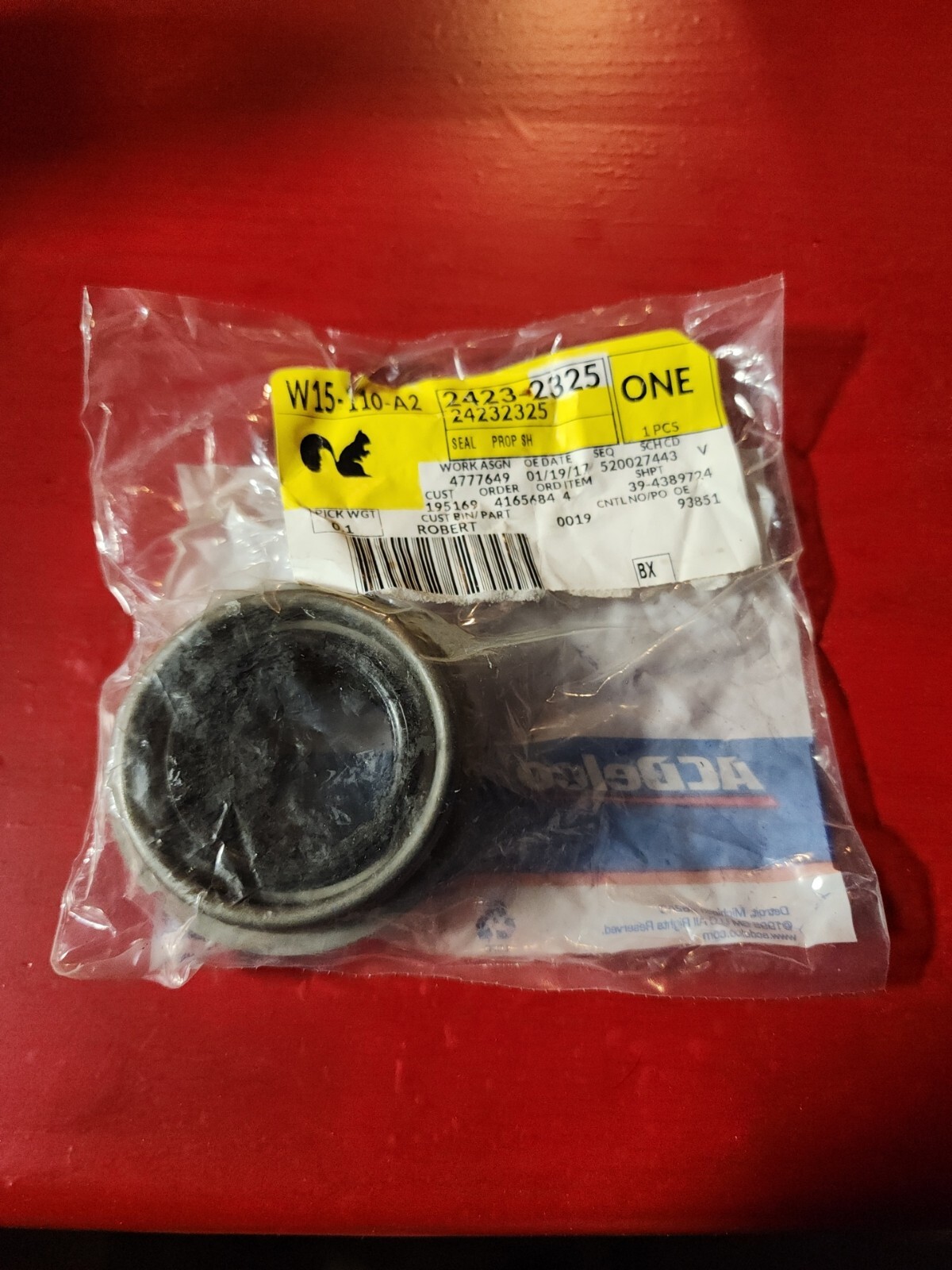 Automatic Transmission Drive Shaft Oil Seal ACDelco 24232325 for sale ...