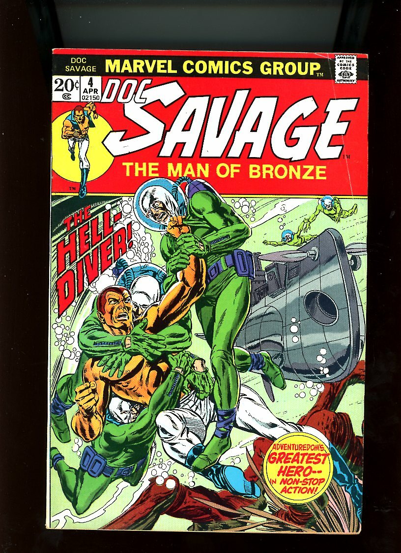 1973 Marvel, " Doc Savage " , # 4 or # 6, U-Pick, FN/VF TO VF, BX73 | eBay