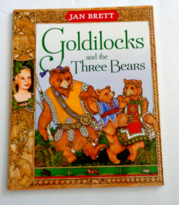 Goldilocks and the Three Bears by Jan Brett Imagination Library 1996 ...