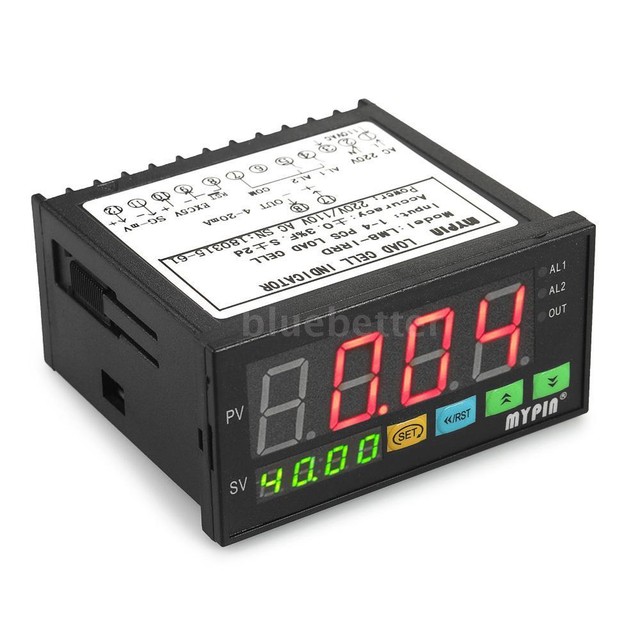 MYPIN Lm8-irrd LED Digital Load Cell Indicator Sensor Panel Meter 2 ...