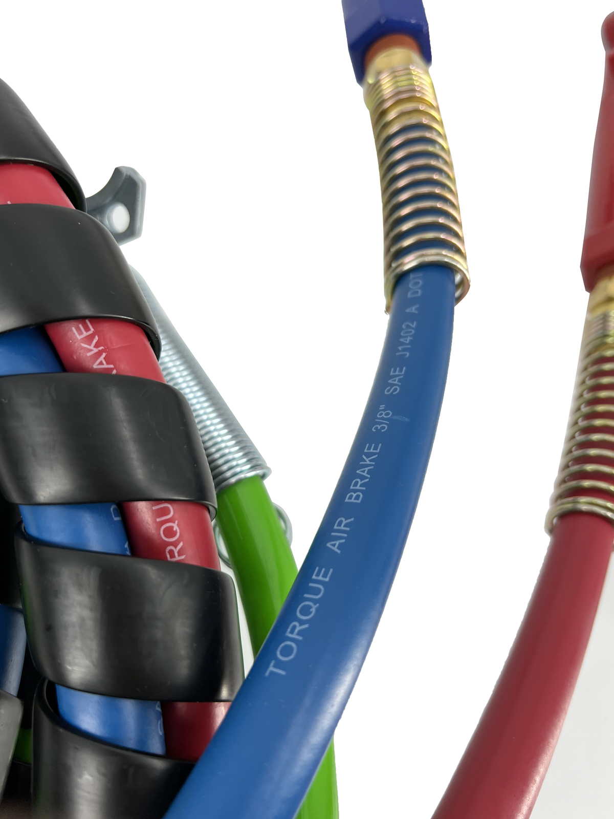 15ft 3 in 1 ABS & Air Line Hose Wrap with glad hands and handle grip 7 ...