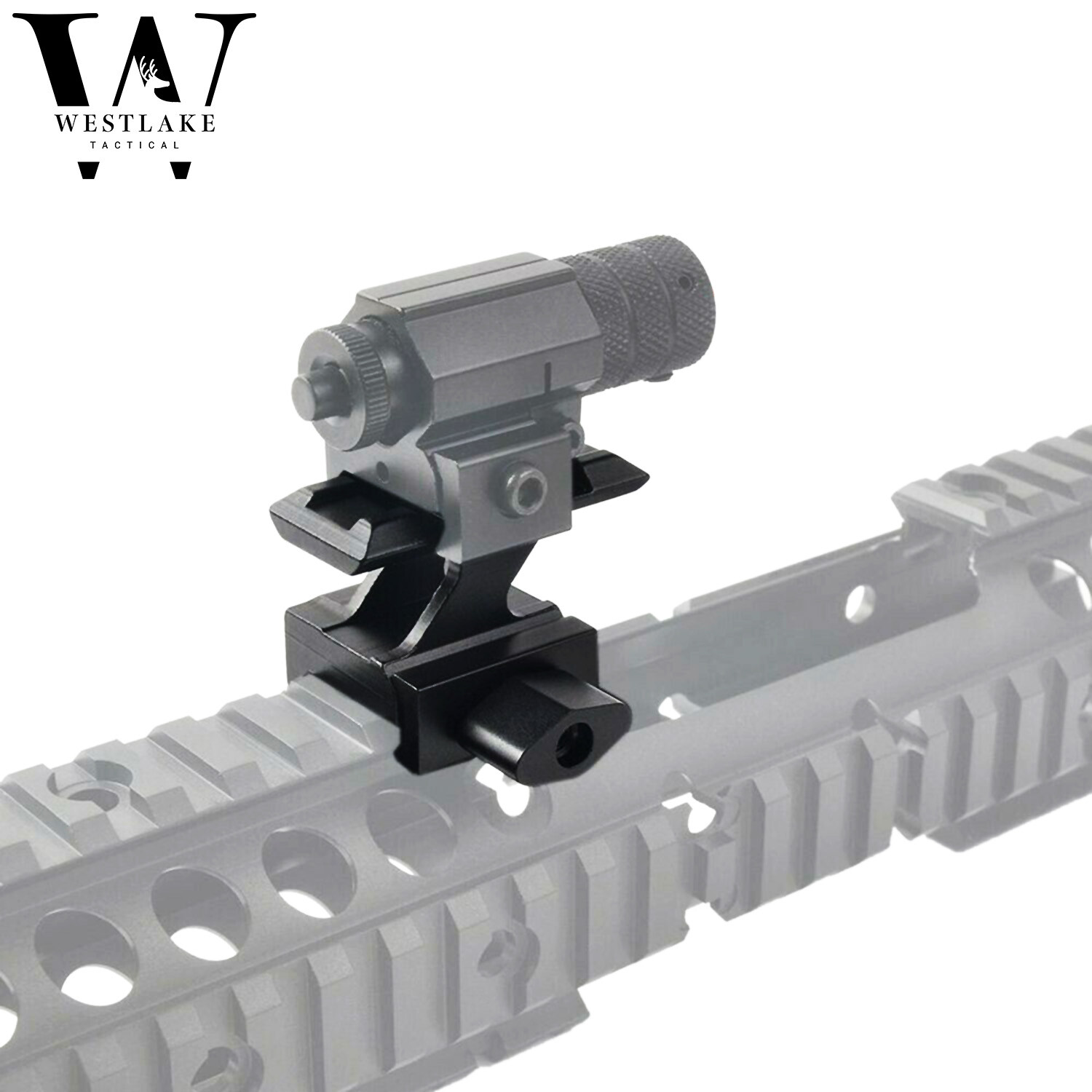 High Profile Compact Riser Lockdown Picatinny Riser Mount 1 Inch Riser ...