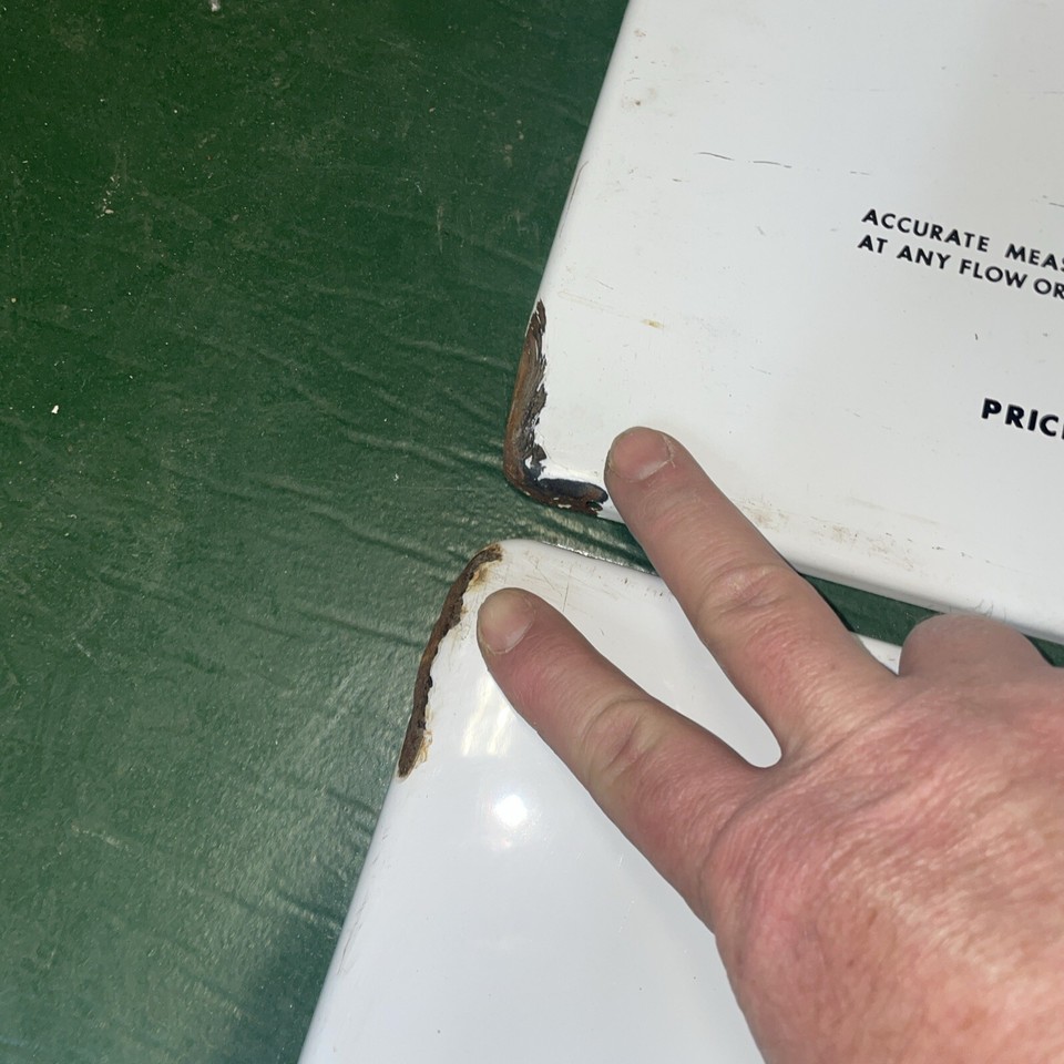 2x Pair Set Original BOWSER Face Plate - Gas Pump Parts Faceplate | eBay