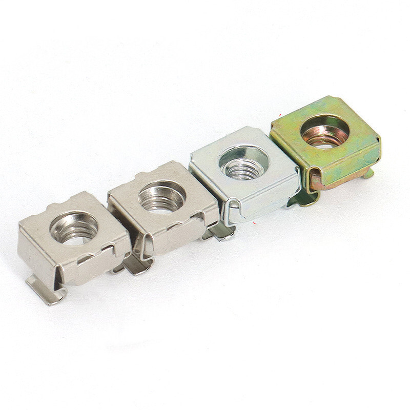 Cage Nuts M4 M5 M6 M8 304 Stainless Steel / Galvanized steel Metric Nut ...