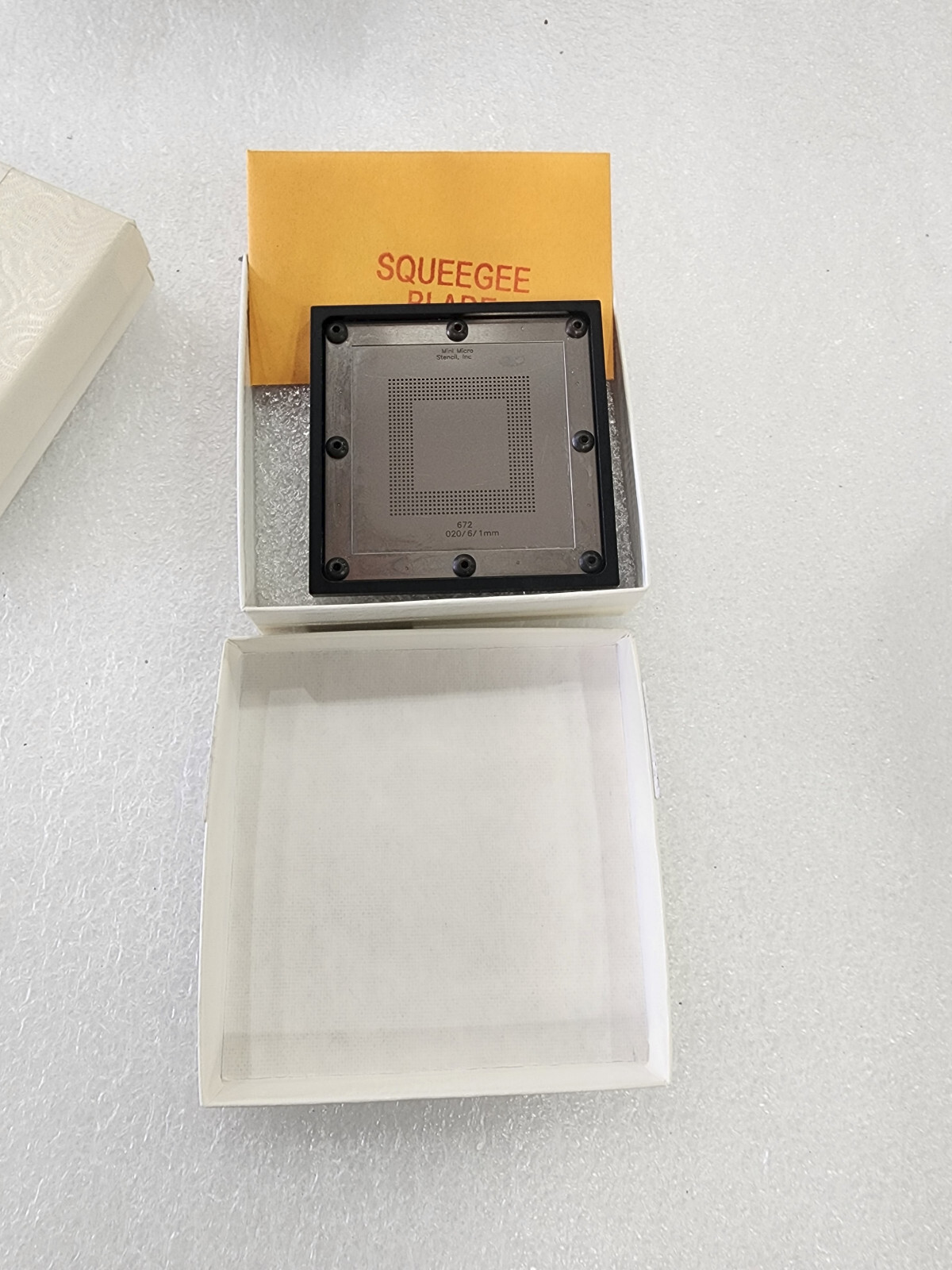 Mini Micro Stencil BGA672 020/6/1 Screen | eBay