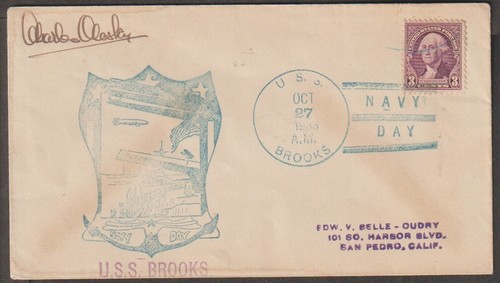 USS Brooks - 10.27.1933 - Navy Day - F49617 | eBay
