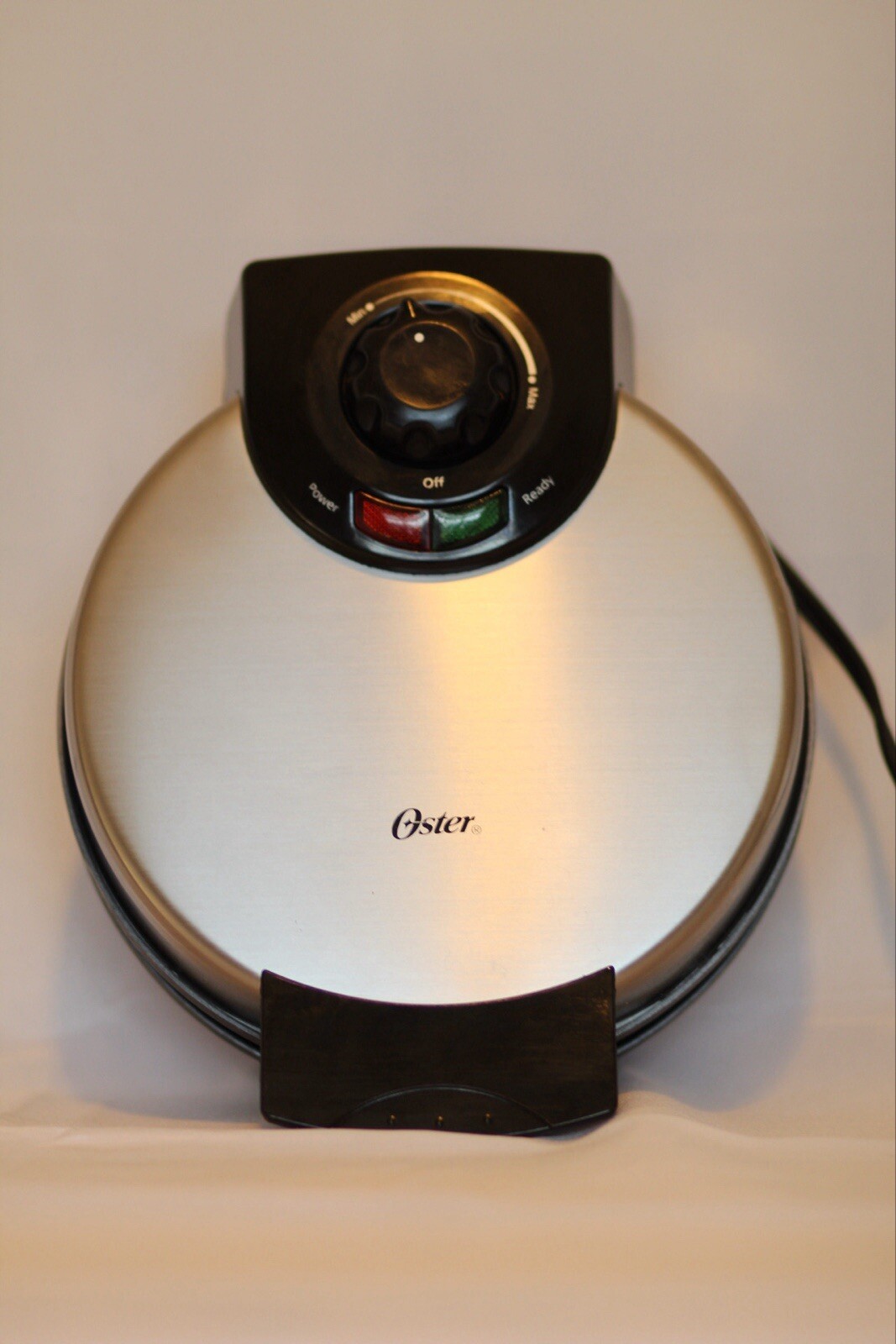 OSTER Waffle Maker Round Model 3883 Stainless Steel Nonstick Tested | eBay
