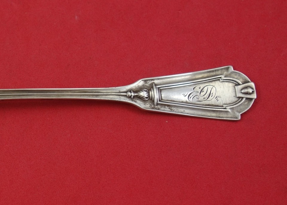 Keystone By Whiting Sterling Silver Dinner Fork 7 3/4" Antique Flatware ...