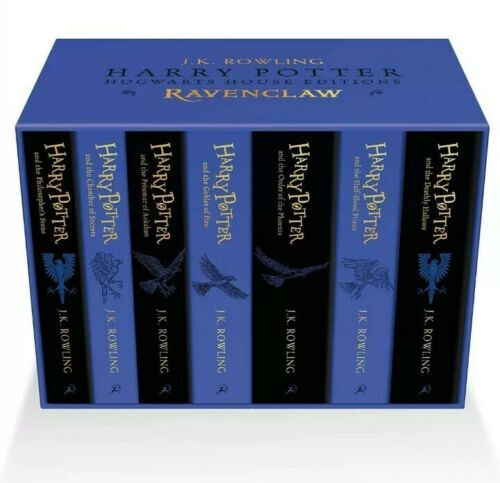 Harry Potter Ravenclaw House Edition Paperback Box Set by J.K. Rowling ...