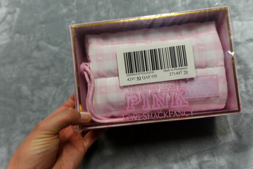 VS Pink x Love Shack Fancy Cosmetic Makeup Case Pouch Bag NIB BNWT ...