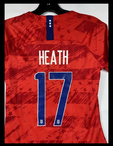 Nike USA National Team Jersey USWNT #17 Tobin Heath 2013 Away Stadium ...