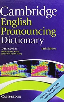 Cambridge English Pronouncing Dictionary von Jones, Daniel | Buch ...