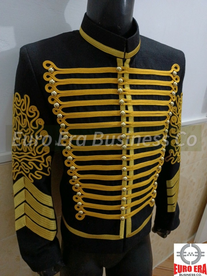 New Napoleonic Hussars Uniform Military Style Tunic Pelisse Jimi ...