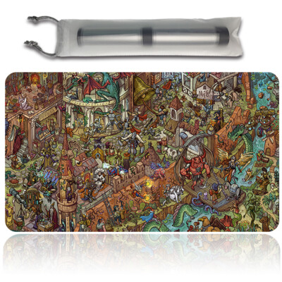 Magic The Gathering Playmat - Board Game MTG Playmat WHERE'S FBLTHP ...