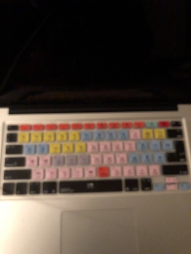 Avid Pro Tools Shortcut Keys Keyboard Cover Skin for MacBook Pro Air 13 ...