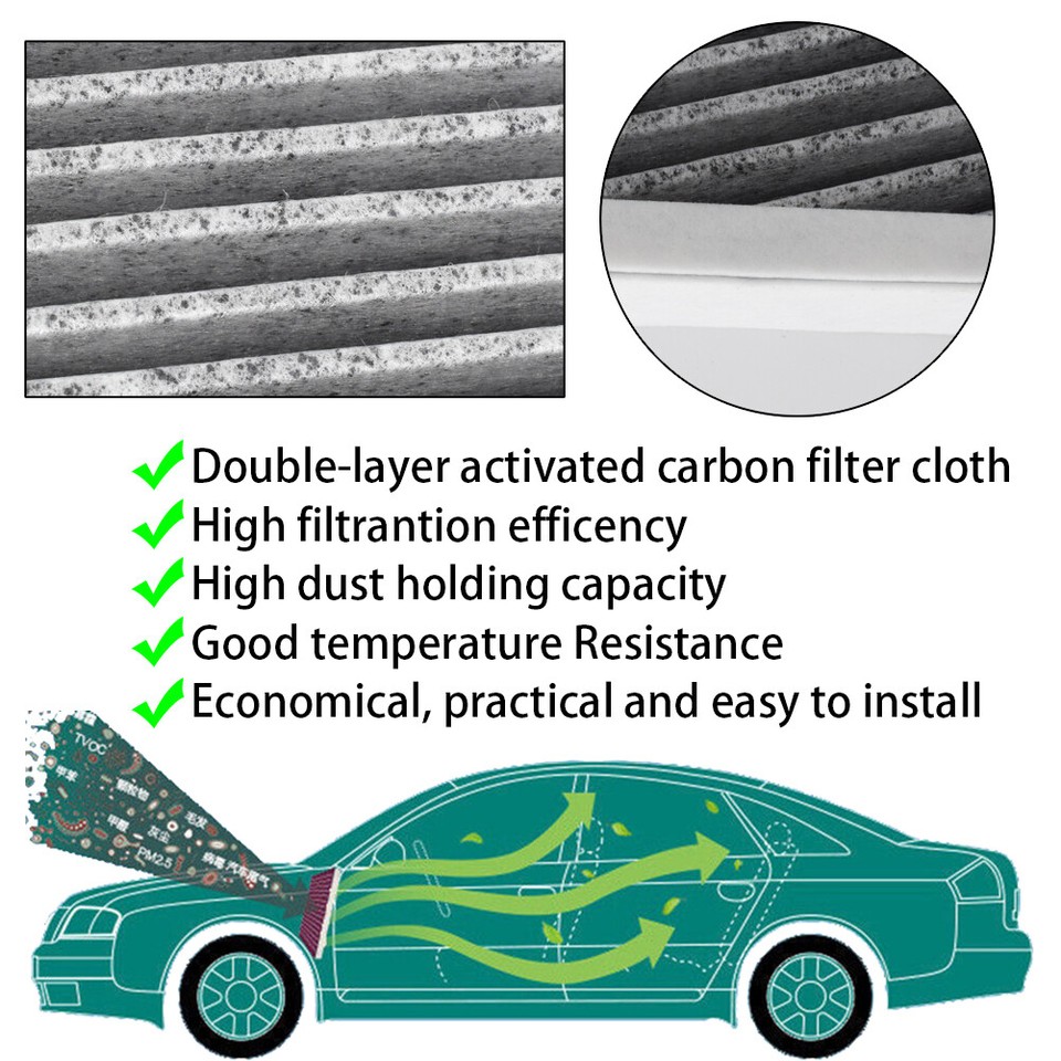 Car Cabin Air Filter For Mercedes W211 S211 CLS500 E63 AMG E320 E350 | eBay