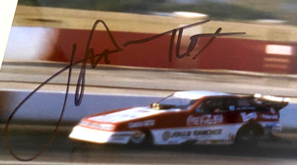 JOHN FORCE NHRA RARE NHRA COCA COLA DRAG RACING JOLLY RANCHER PHOTO | eBay