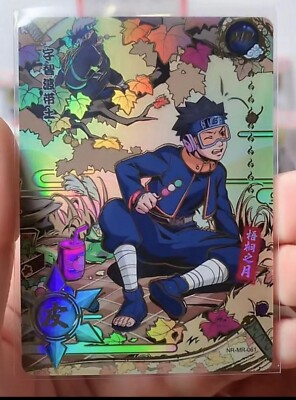 KaYou Naruto TCG CCG Uchiha Obito Trading Card SSP NR-MR-061 Gem Mint ...