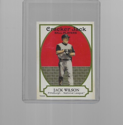 2005 TOPPS CRACKER JACK BASEBALL STICKER MINI JACK WILSON #15 | eBay