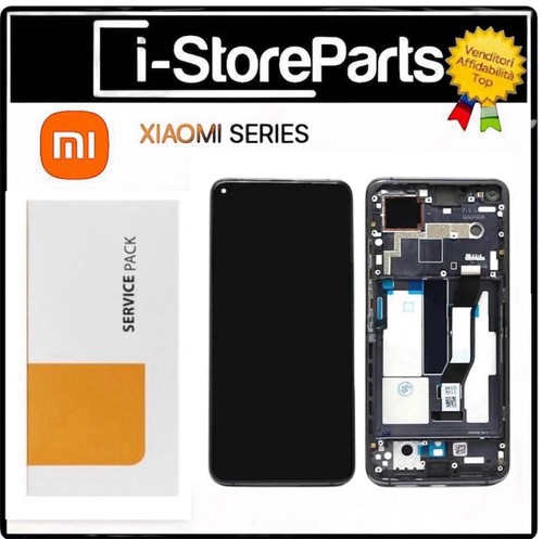 DISPLAY LCD ORIGINALE SERVICE FRAME PER XIAOMI MI 10T 5G M2007J3SG ...