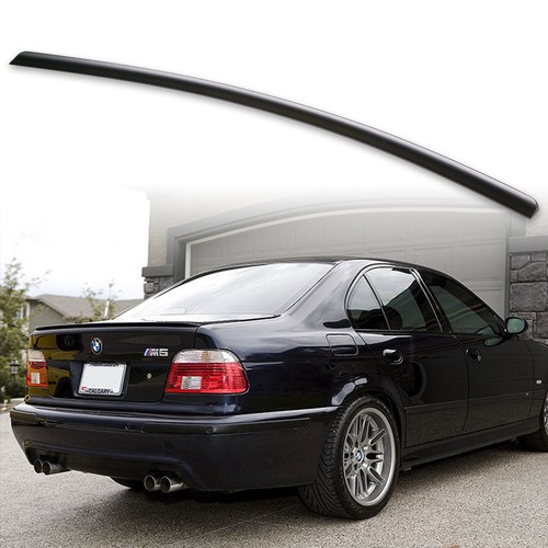 Fyralip Y21 Unpainted Rear Trunk lip spoiler Wing for BMW E39 Sedan ...