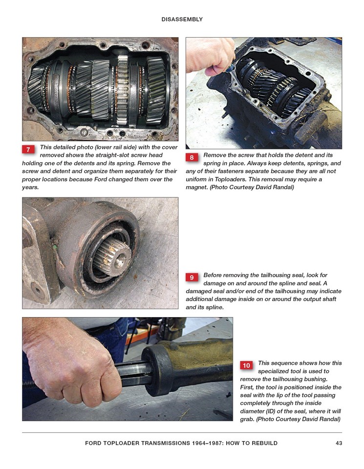 Ford Toploader Transmissions 1964-1973 How to Rebuild manual book | eBay