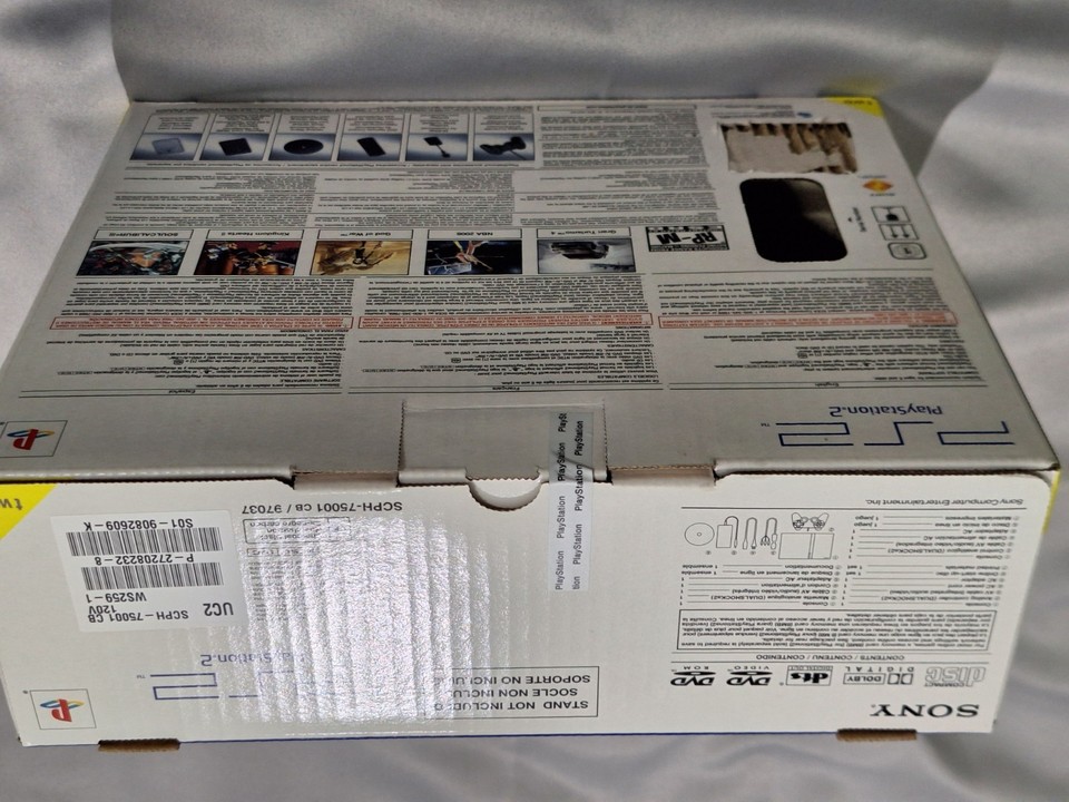 Sony Playstation PS2 Console Slim New Sealed in Box plus extra memory ...