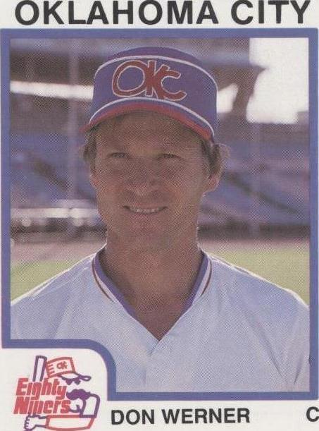 1987 ProCards Minor League - Don Werner #137 for sale online | eBay