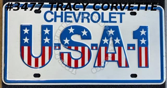 1976 Chevrolet Original Vintage Steel USA-1 License Plate | eBay