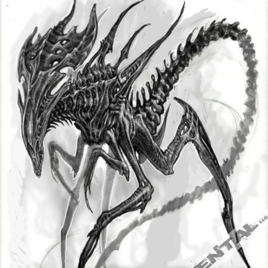 Alien Avp Xenomorph Resin Model Kit Statue XenoArachnid Queen Limited ...