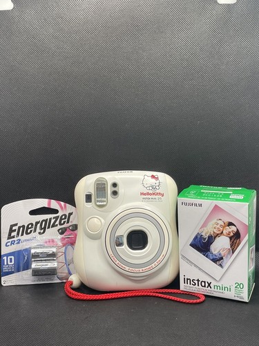FUJIFILM INSTAX MINI 25 Hello Kitty Instant camera Color Film 60mm Lens ...