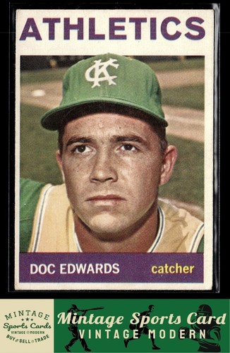 1964 Topps - Doc Edwards - #174 Kansas City Athletics | eBay