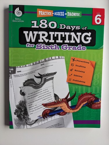 180 Days Of Practice Ser 180 Days Of Writing For Sixth Grade Level 6 180-days-of-practice-ser-180-days-of-writing-for-sixth-grade-level-6