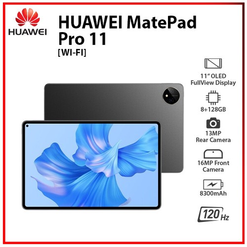 (Wi-Fi) Huawei MatePad Pro 11" 8+128GB Octa Core HarmonyOS PC Tablet ...