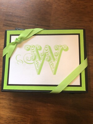 Greeting Cards W Monogram By Hallmark 10 Per Pack W/envelopes | eBay