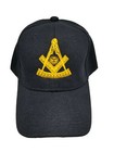 PAST Master Mason Baseball Cap Freemasons Black Masonic Hat Masons ...