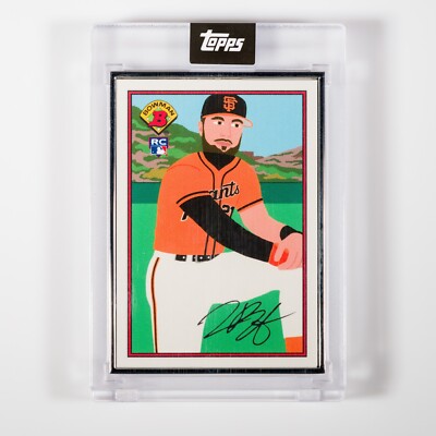 JOEY BART RC ARTIST PROOF AP 07/89 SP 2021 Topps 1989 Bowman x Keith ...