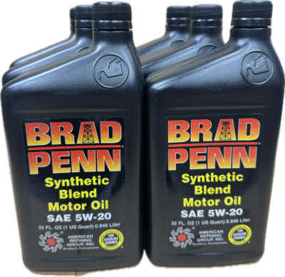 Brad Penn 5w20 Synthetic Blend API SN GF-5 009-7142 6x1qt (Clearance ...