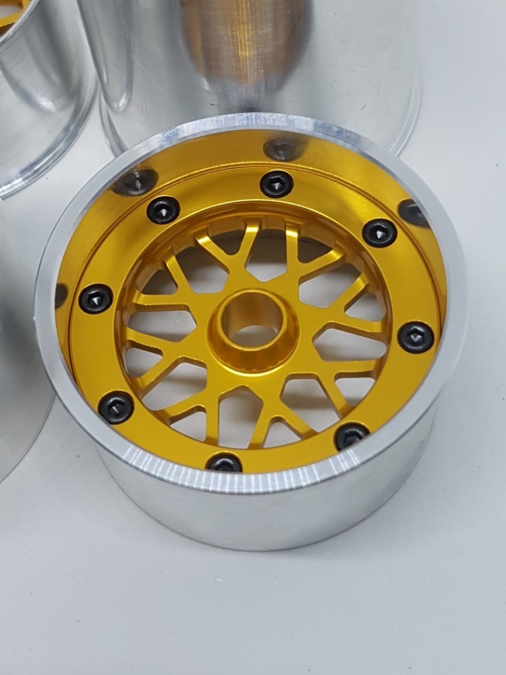 Team Associated RC10L PAN CAR Alloy Wheels set Tecnacraft repro 5 ...