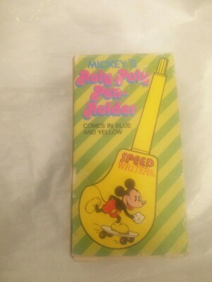 Vintage Mickey's Roly Poly Pen-holder | eBay