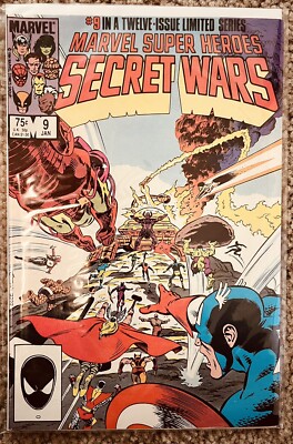 SECRET WARS #9 (Marvel, 1984)-Marvel Super Heroes | eBay
