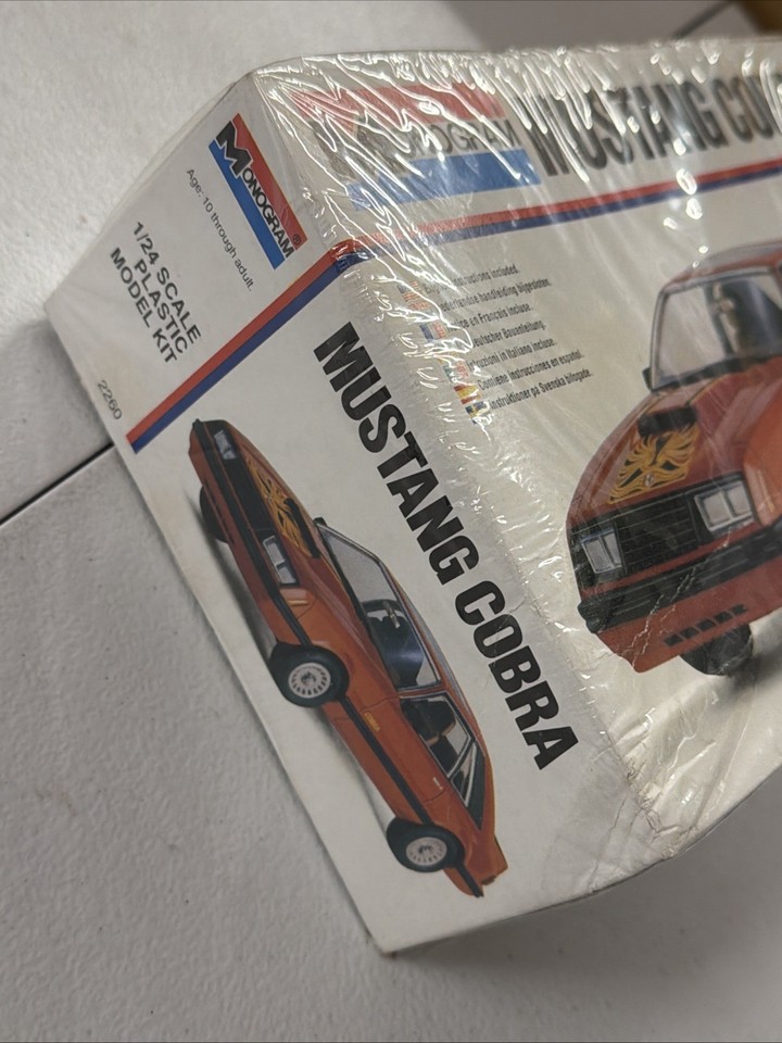 MONOGRAM FORD MUSTANG COBRA FACTORY SEALED INSIDE! CIRCA 1979!! VMCP ...
