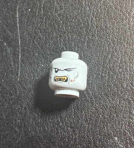 LEGO Minifigure Pirates of the Caribbean - Maccus poc032 HEAD ONLY | eBay