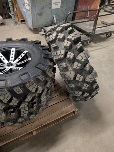 38x12.50x17 Genius Ogro Tire on 17"X7" Remington Wheels 4/156 Bolt ...