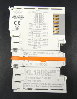 Beckhoff | KL1809 | 16-Kanal Digital Eingangsklemme | eBay