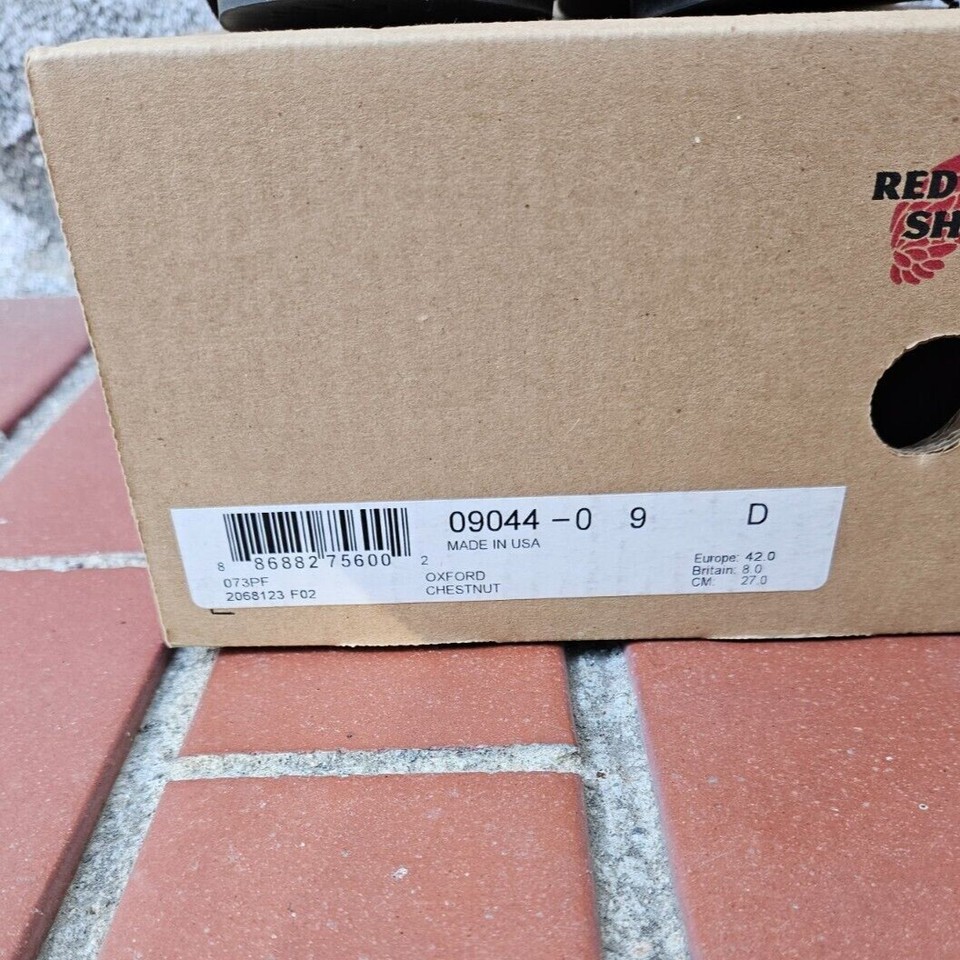 Red Wing 9044, Beckman Dress Oxfords, Chestnut, size 9 D | eBay