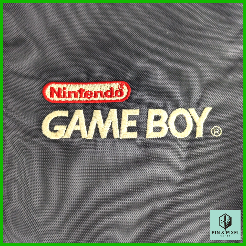 Vintage Nintendo Original Game Boy Gameboy Black Carrying Case Bag w ...