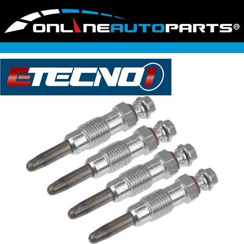 4 Glow Plugs for Ford Transit FT100,120,130, 160, 190 MOT. YORK 2.4L ...